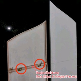 Jual backdrop foto wedding backdrop lipat bahan triplek mudah bongkar ...