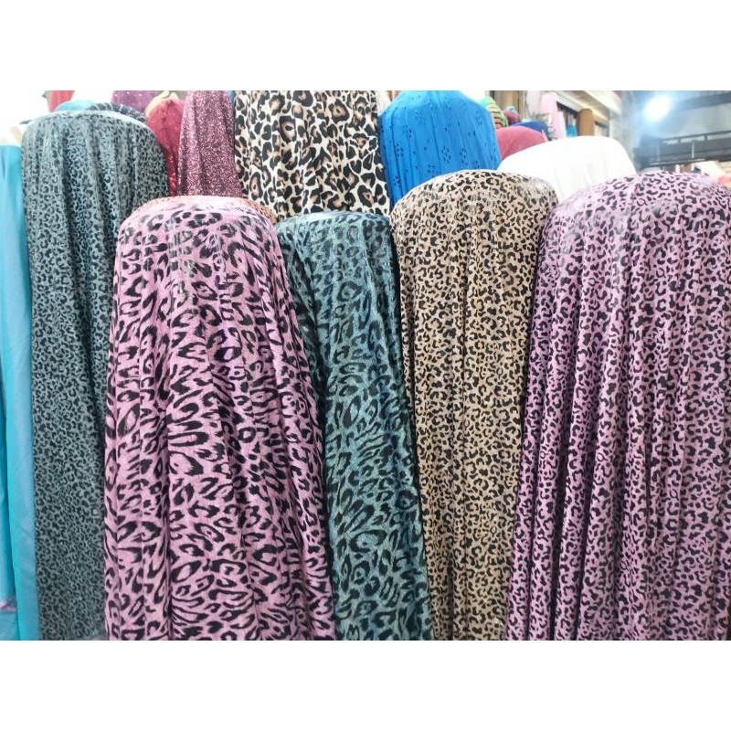 Jual bahan/kain hyget motif macan | Shopee Indonesia