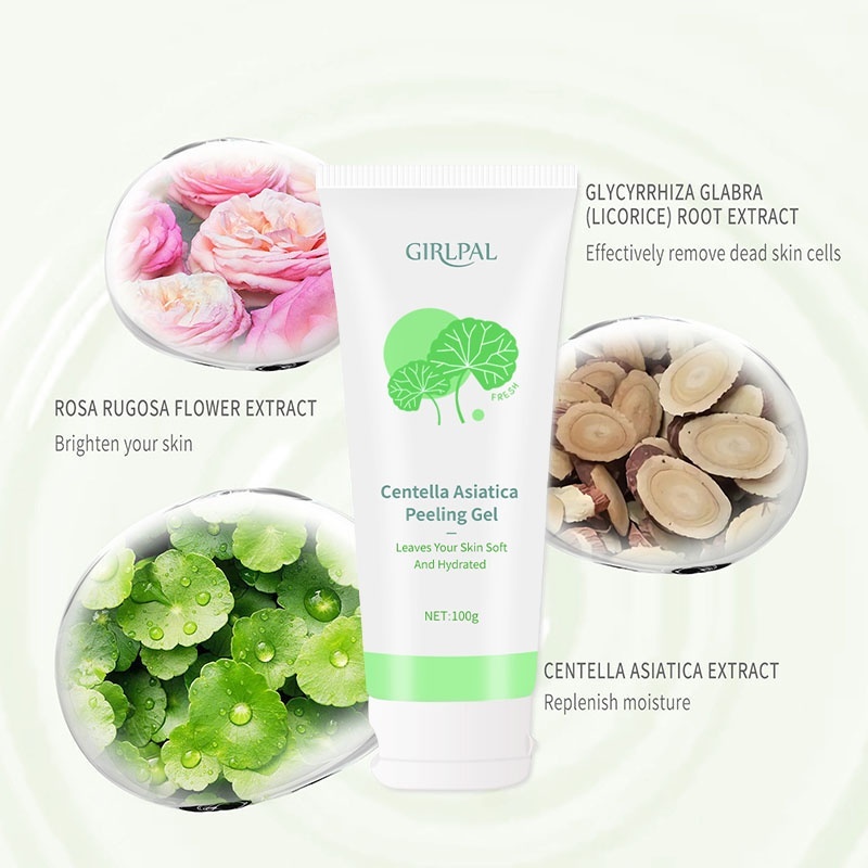 Jual GIRLPAL Centella Asiatica Peeling Gel 100g Blackhead Remover Eksfoliasi Mengangkat Sel ...