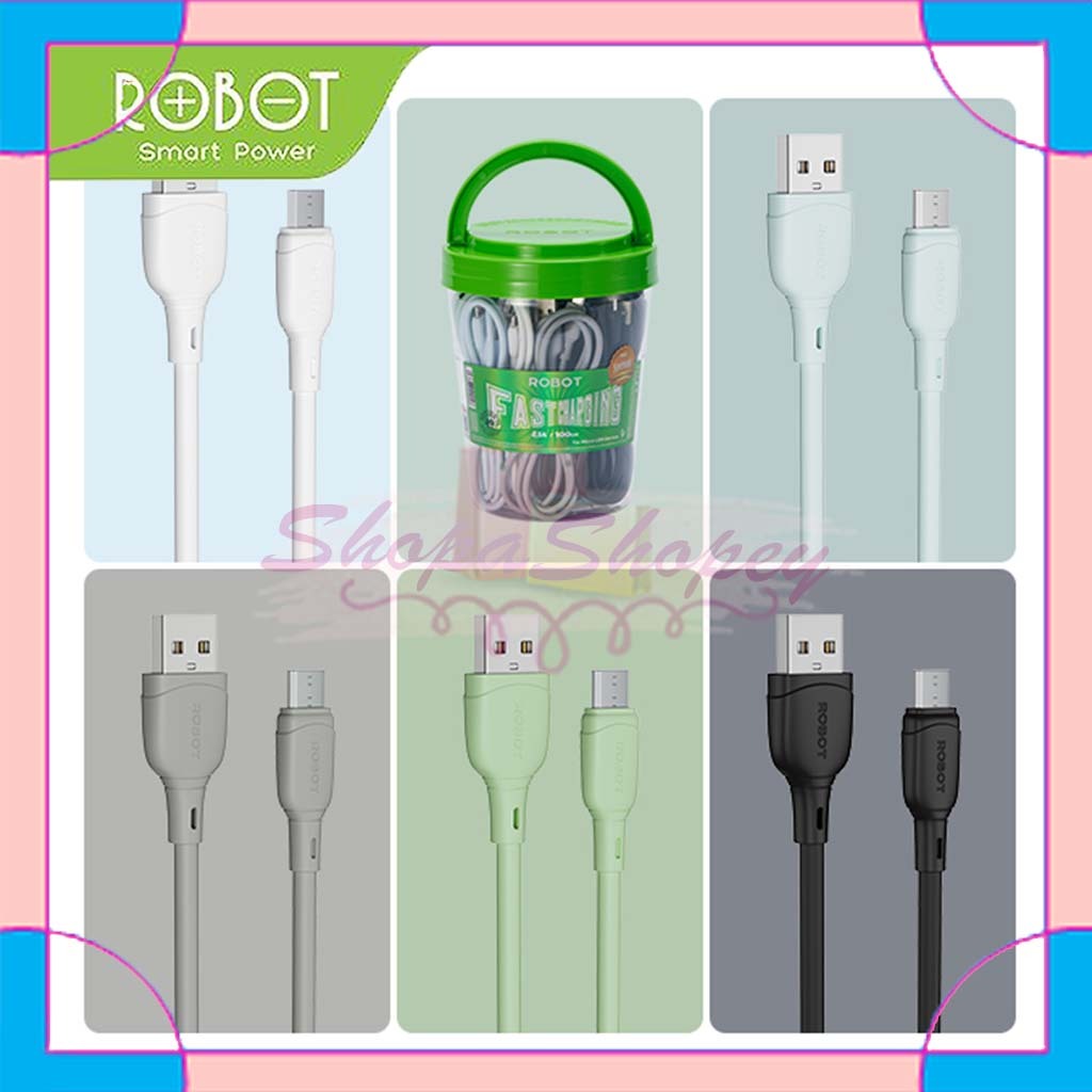 Jual ROBOT Kabel Data RBM100S Android Micro USB 1M Data Cable Original ... Jual ROBOT Kabel Data RBM100S Android Micro USB 1M Data Cable Original ...