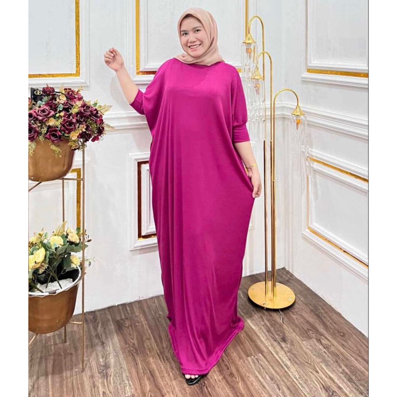 Jual DISCOUNT DRESS KNIT RAJUT GAMIS MAXI MODEL KALONG BATWING JUMBO ...