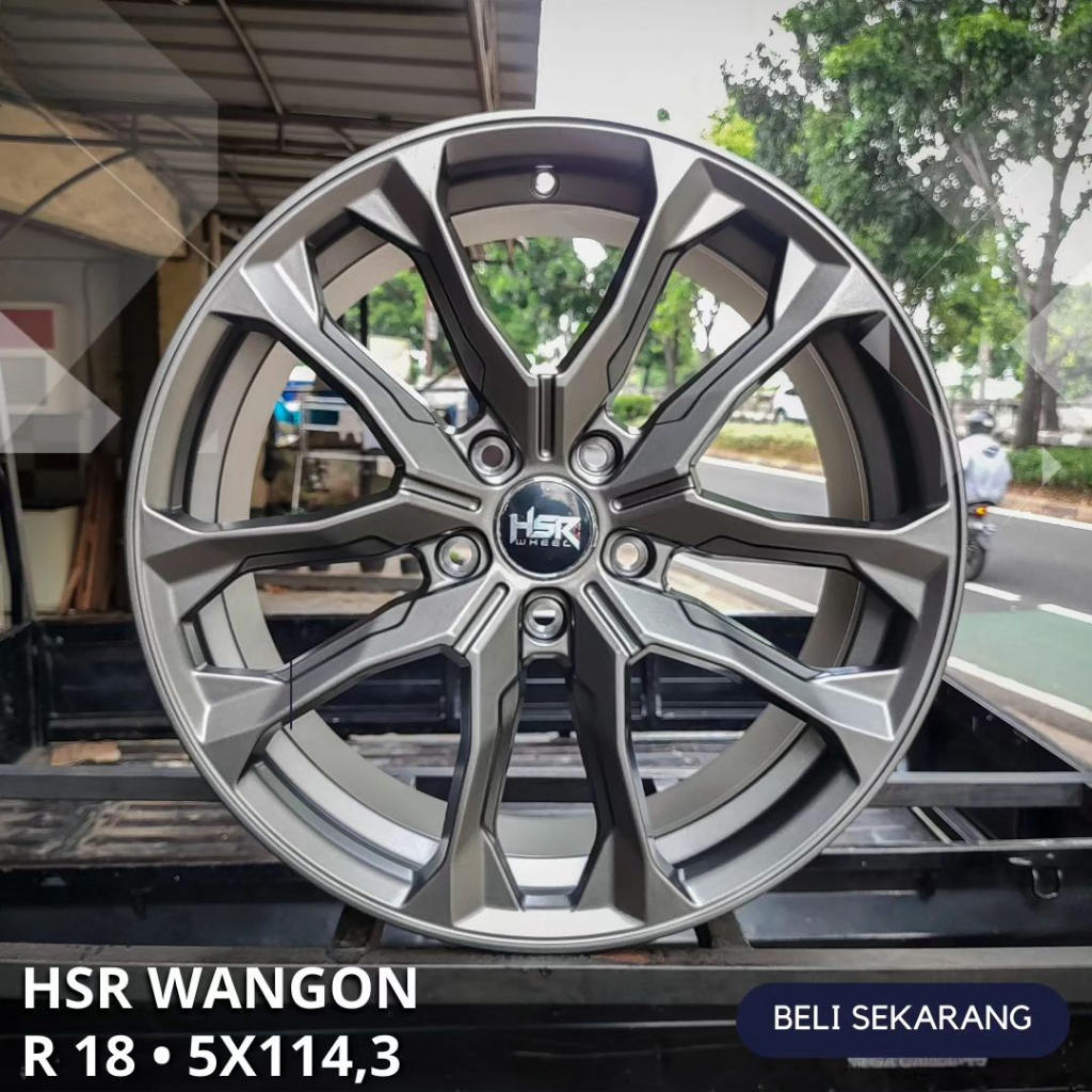 Jual velg mobil hsr terbaru ring 18 type wangon for inova xpander hrv crv rusg terios xtrail dkk ...