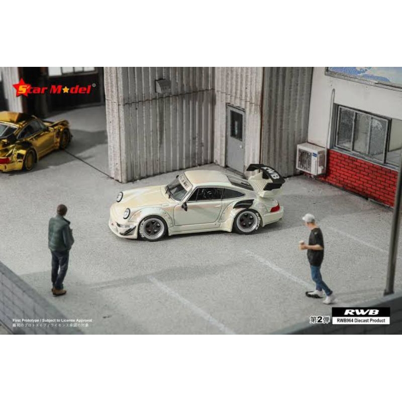 Jual Star Model 1:64 Porsche Rauh-Welt RWB 964 White | Shopee Indonesia