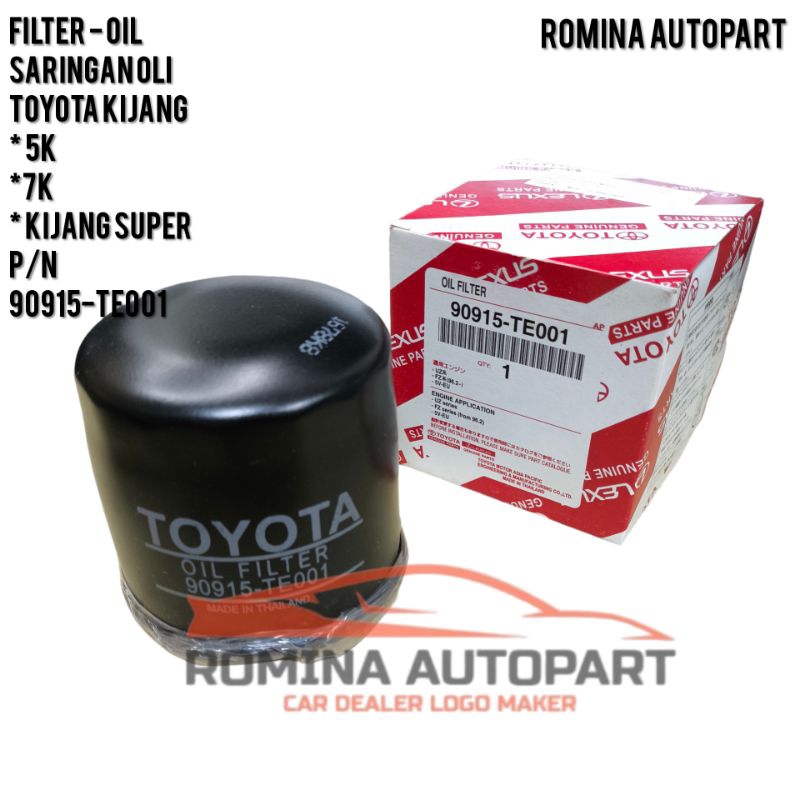Jual FILTER OLI - OIL FILTER TOYOTA KIJANG SUPER 5K 7K ORIGINAL 1PC ...
