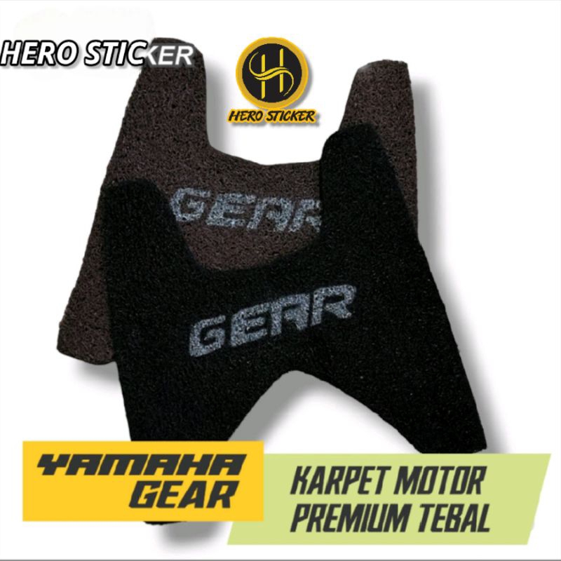 Jual Karpet Motor Yamaha Gear Pijakan Alas kaki Motor Matic yamaha Gear ...