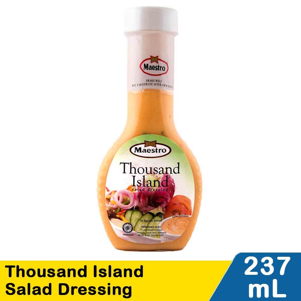 Jual maestro thousand island salad dressing 237ml | Shopee Indonesia