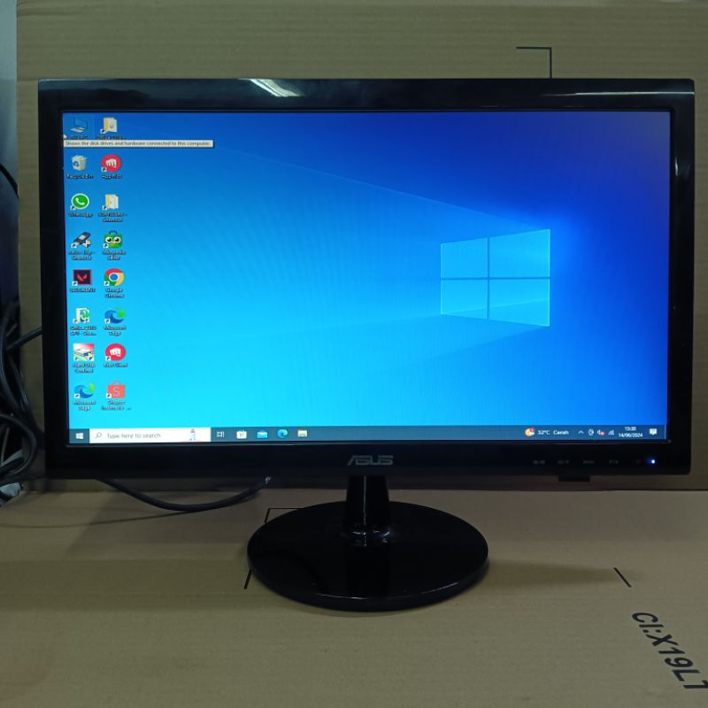 Jual Monitor LED Asus VS207DF 20 INCH Bergaransi | Shopee Indonesia