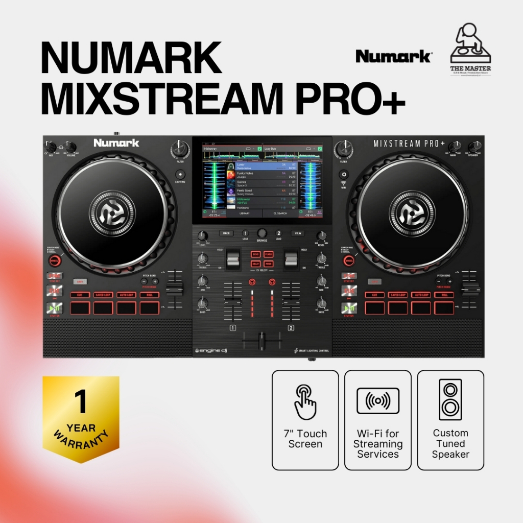 Jual [Ready Stock] Numark Mixstream Pro + Standalone DJ Controller | Shopee Indonesia