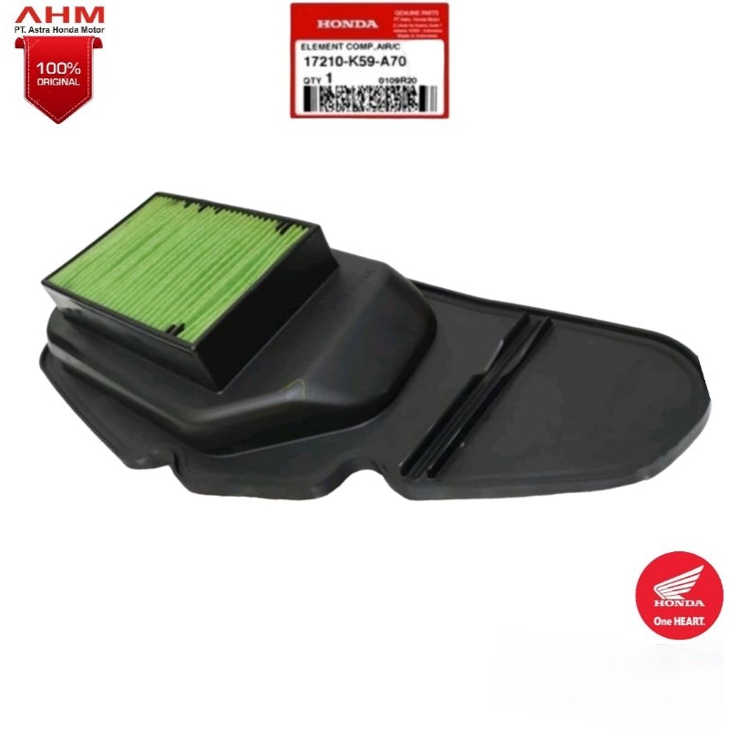 Jual 17210-K59-A70 Filter Busa Saringan Udara Vario 150 new 2018-2021 ...