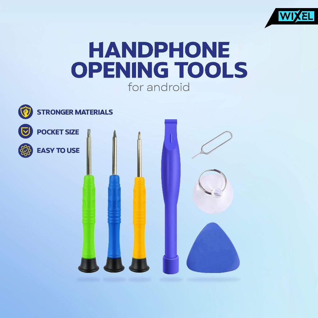 Jual WIXEL - Repair Tools for Android Phone Obeng Set HP Bongkar ...