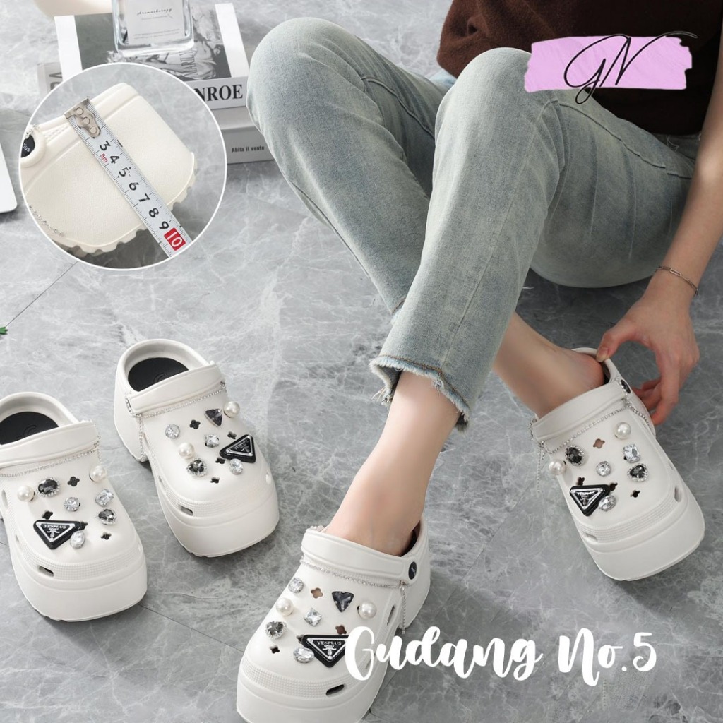 Jual GN-8899-1 Sandal Baim EVA Rubber Wanita Import Yesplus Sandal Fuji ...