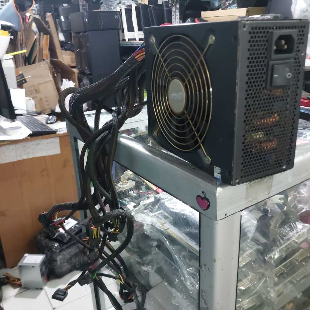 Jual psu powersupply 750watt pure 80plus gaming enlight 750W 4x 6pin ...