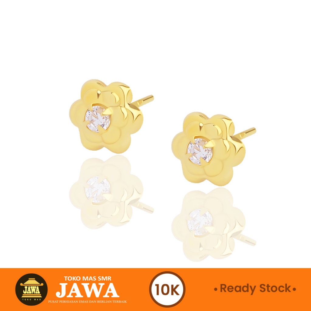 Jual Tindik Emas Ambretta Kadar 10 Karat Toko Mas Jawa | Shopee Indonesia