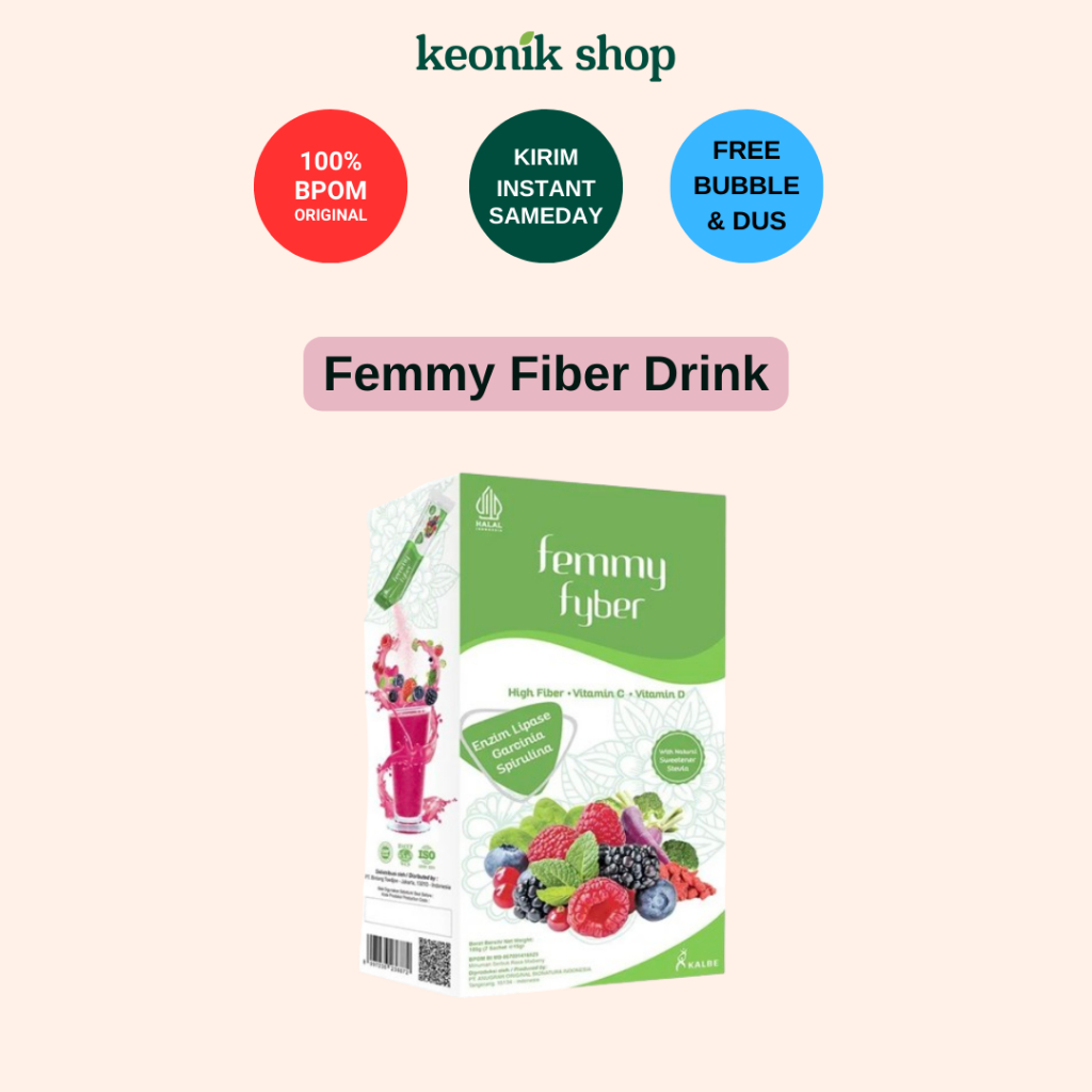 Jual Keonik Shop | Femmy Fyber - Minuman Fiber Drink - Diet - Detox ...