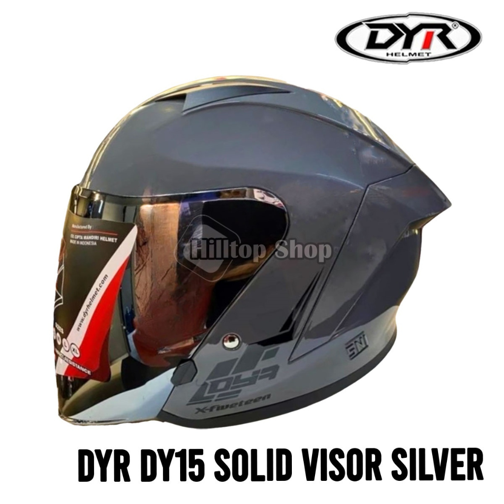 Jual Helm DYR DY15 Solid Half Face Motorcycle Helmet | Shopee Indonesia