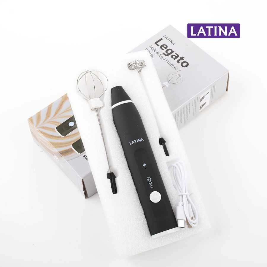 Jual Latina Legato Milk Frother Egg Whisk Pembusa Susu dan Pengocok ...