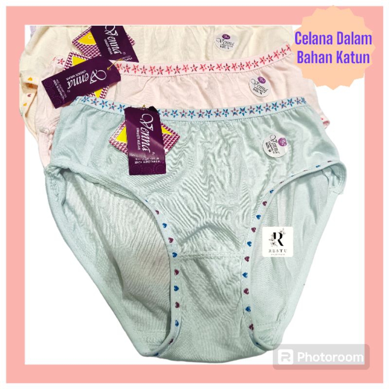 Jual TOKO RESTU | Celana Dalam Wanita VENNA Bahan Katun Cd Murah CD Remaja Dewasa | Shopee Indonesia