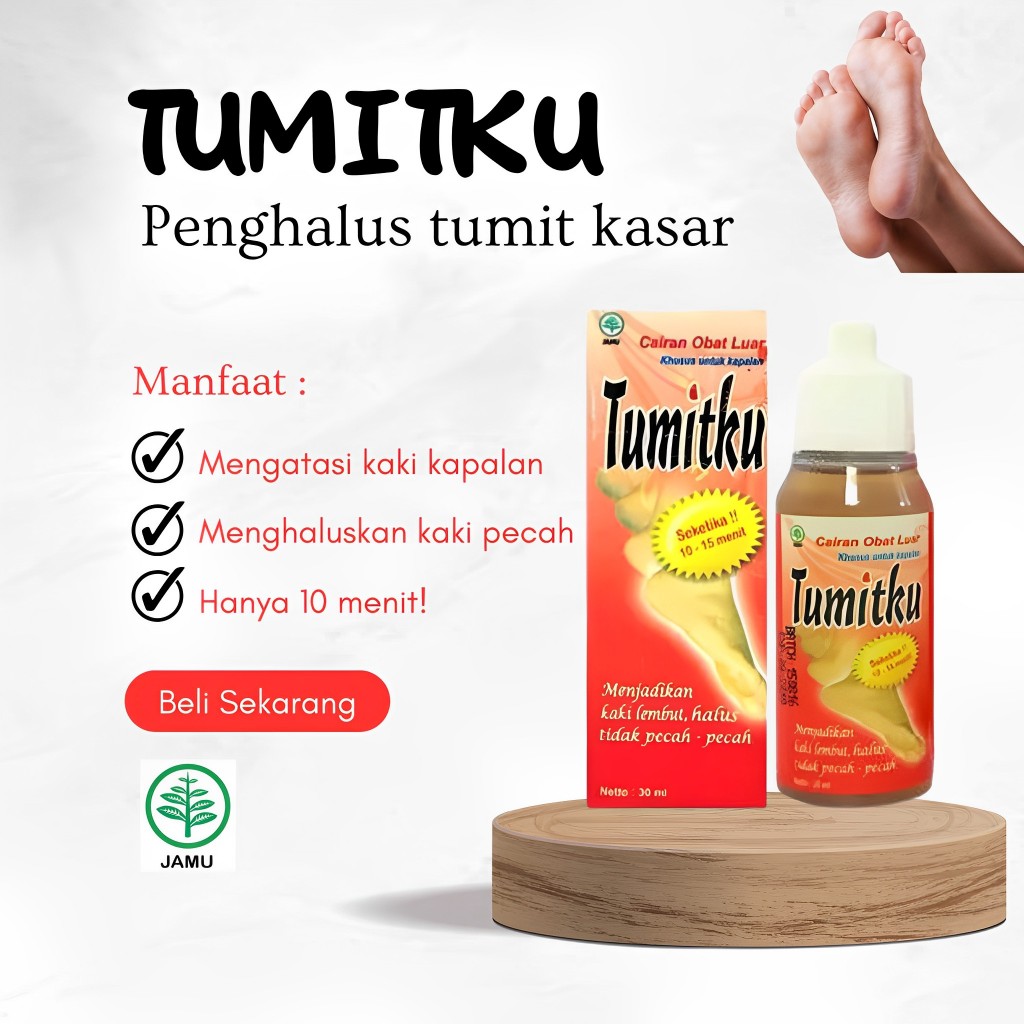 Jual TUMITKU MENGATASI KAKI PECAH/KAPALAN DENGAN INSTAN BPOM | Shopee ...