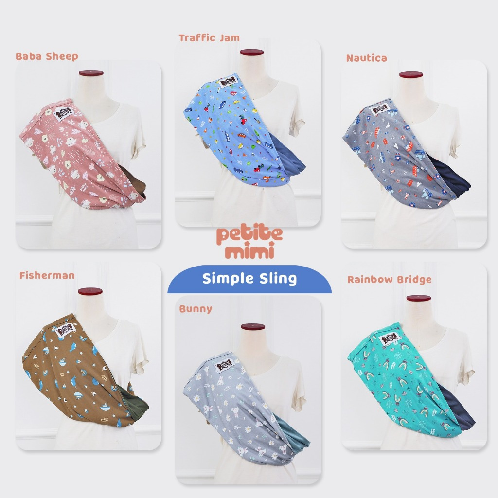 Jual Petite Mimi Geos Sling Motif 2 Lapis - Gendongan Kain [Part 1 ...