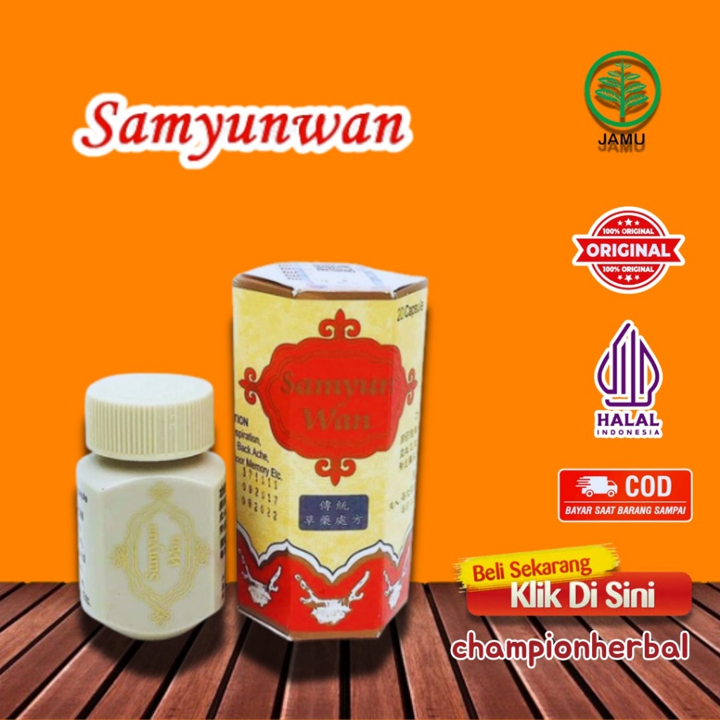 Jual SAMYUNWAN / SAM YUN WAN / SAMYUN WAN PENGGEMUK BADAN AMPUH ASLI ...