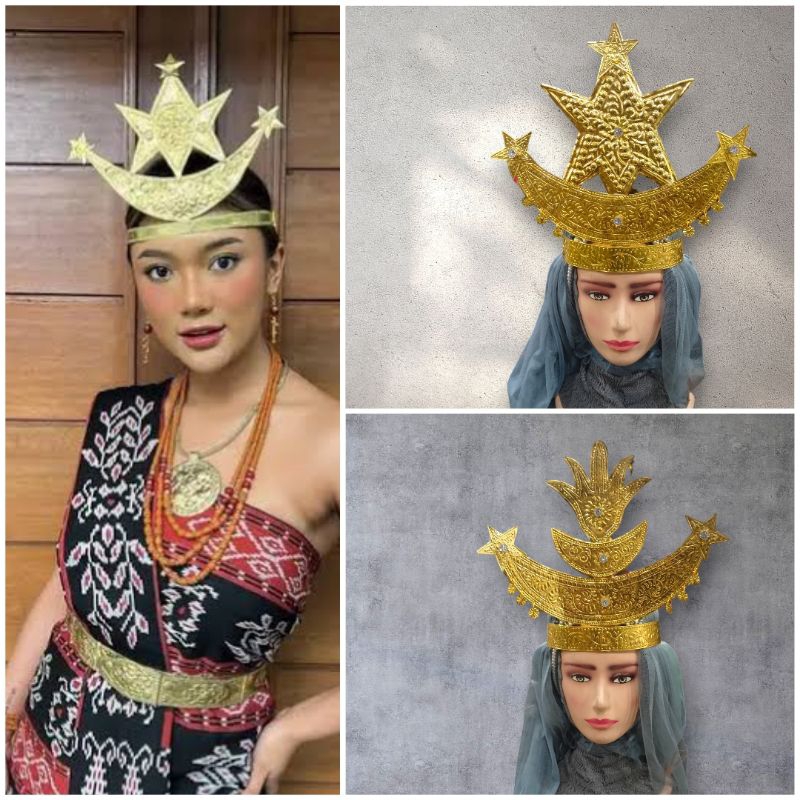 Jual Mahkota Adat NTT / Aksesoris Kepala Adat NTT / Sabit NTT | Shopee ...