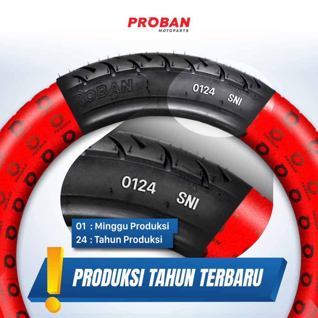 Jual PROBAN TL 80/90 Ring 14 Ban Motor Tubeless | Shopee Indonesia