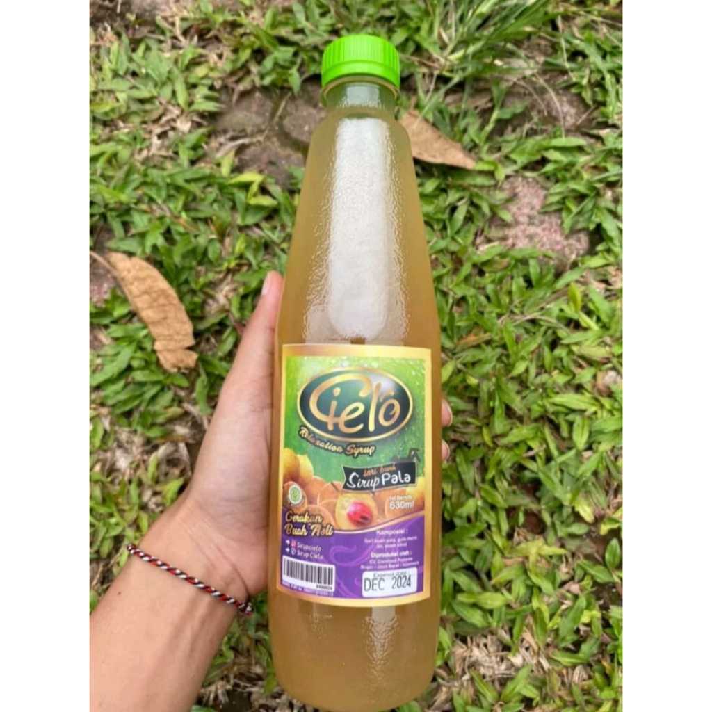 Jual Cielo Sirup Buah Pala Isi 630 ml Dengan Gula Asli Oleh Oleh Kota ...