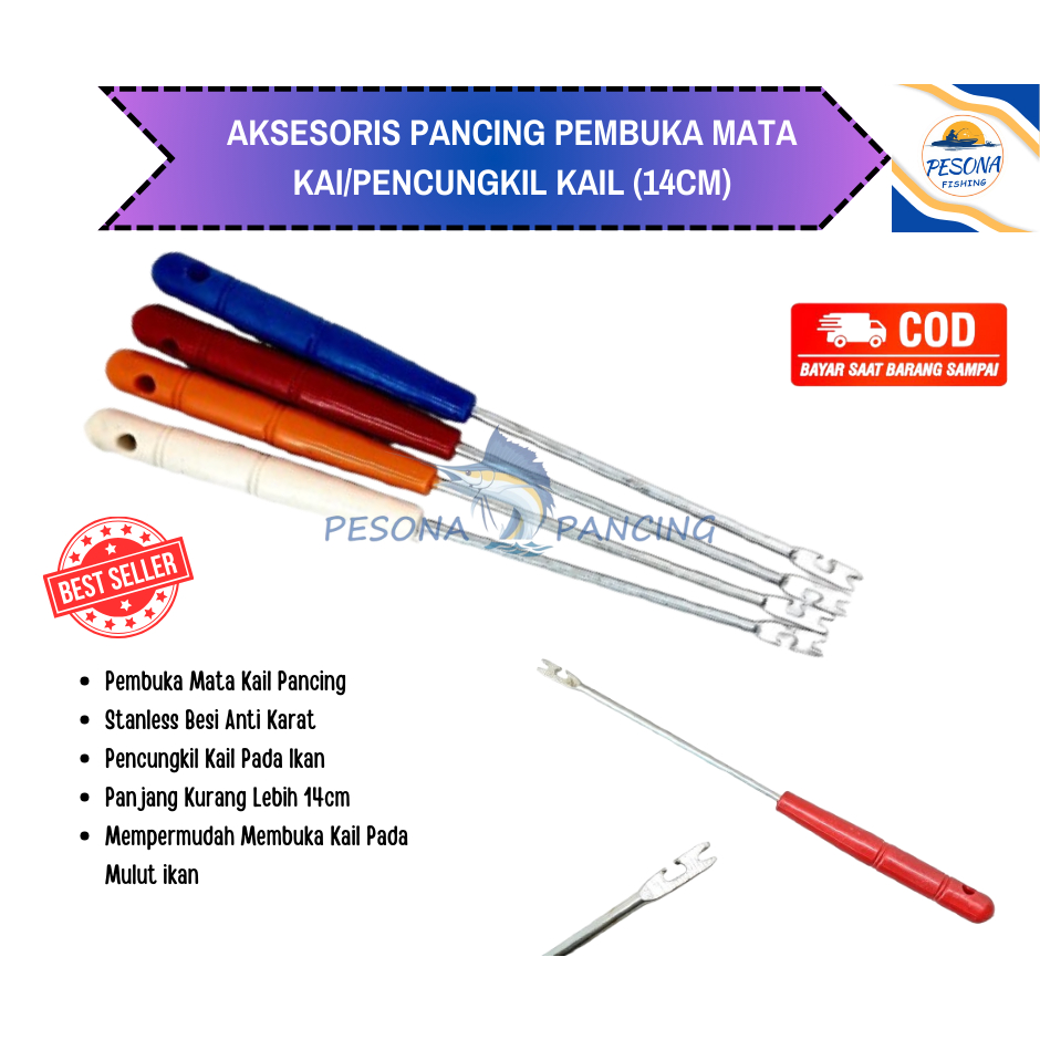 Jual PENCUNGKIL KAIL HOOK REMOVER DI MULUT IKAN Terlaris DAN Termurah ...