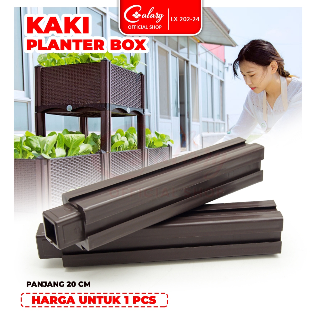Jual 𝐂𝐀𝐋𝐀𝐑𝐘 Kaki Penyangga Planter Box Dudukan Tanaman Pot Bunga ...