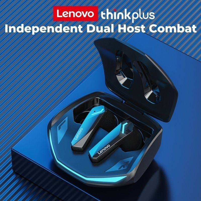 Jual Lenovo Thinkplus GM2 PRO TWS Bluetooth Earphone Gaming Headset BT5.3 | Shopee Indonesia