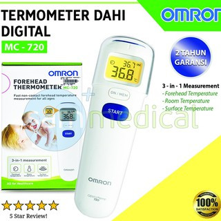 Jual OMRON Termometer Dahi Digital MC 720 / mc720 / Thermometer ...