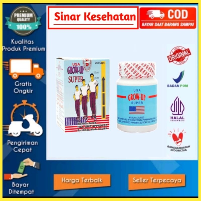 Jual GROW UP ASLI ORIGINAL OBAT PENINGGI BADAN AMPUH MANJUR HASILNYA ...