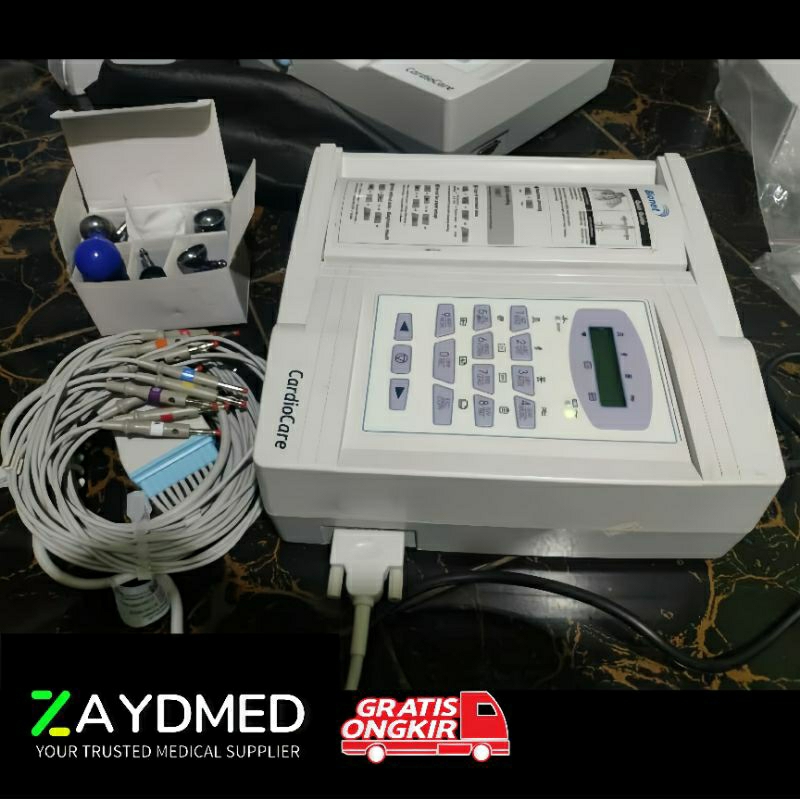 Jual ECG 12 CHANNEL BIONET CARDIOCARE 2000/ EKG 12 CHANNEL | Shopee ...