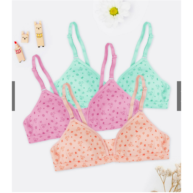 Jual Wirefree Bra Remaja The Brahouse B14-1220 220 U-Back Cotton Bra ...
