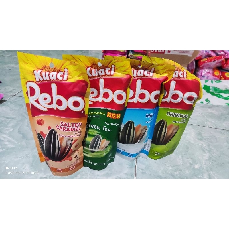 Jual Kuaci Rebo Biji Bunga Matahari 140gr Bundling 3 Pcs Shopee