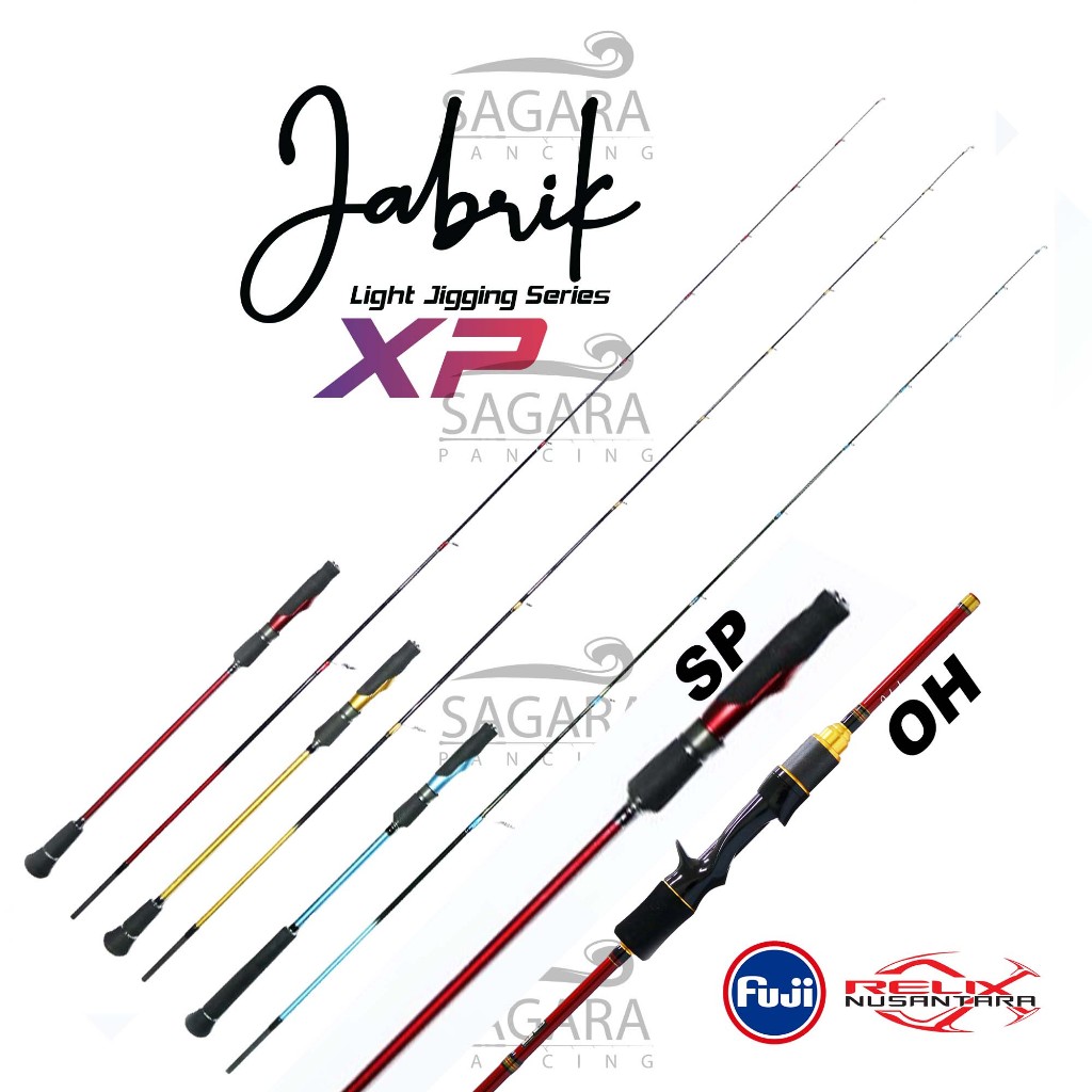 Jual Joran Jabrik XP Joran Slow Jig Joran Relix Nusantara Light Jigging ...