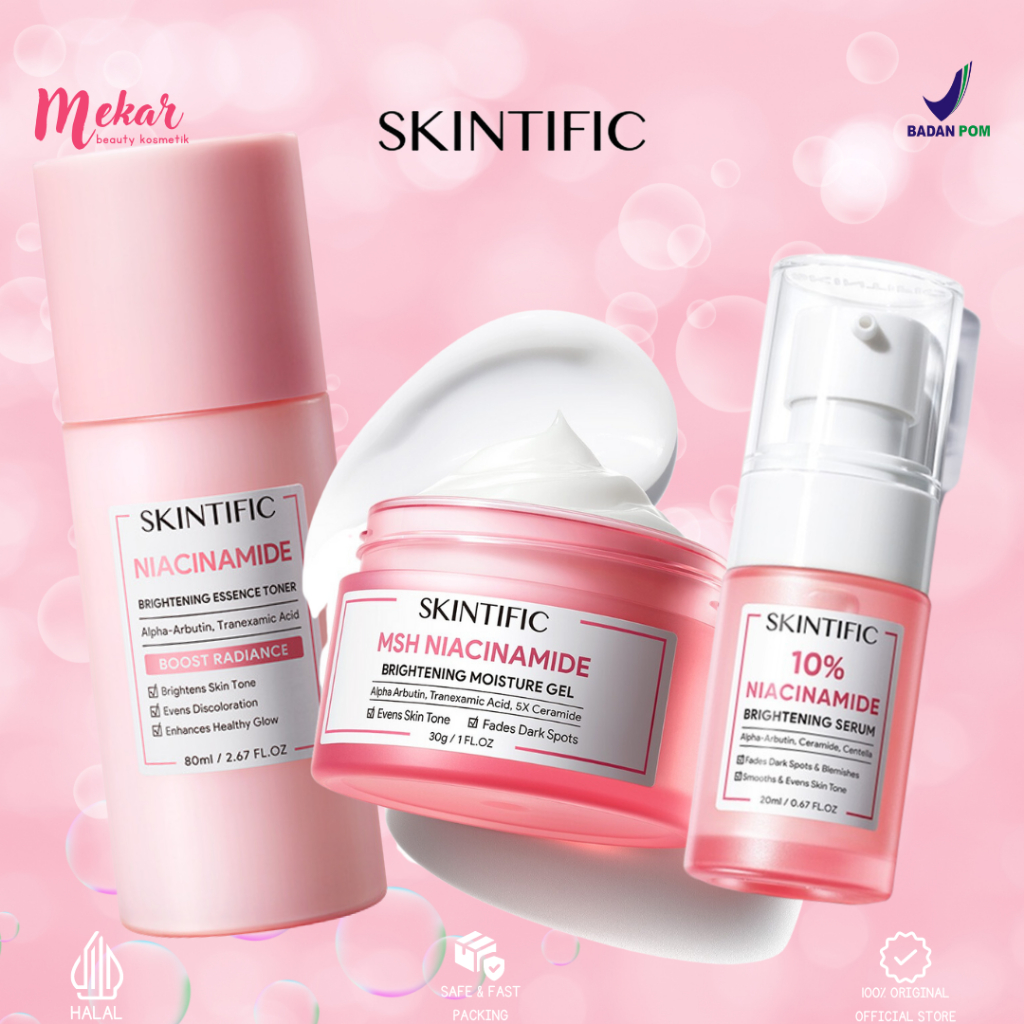 Jual SKINTIFIC Niacinamide Brightening SERIES | MSH Niacinamide ...