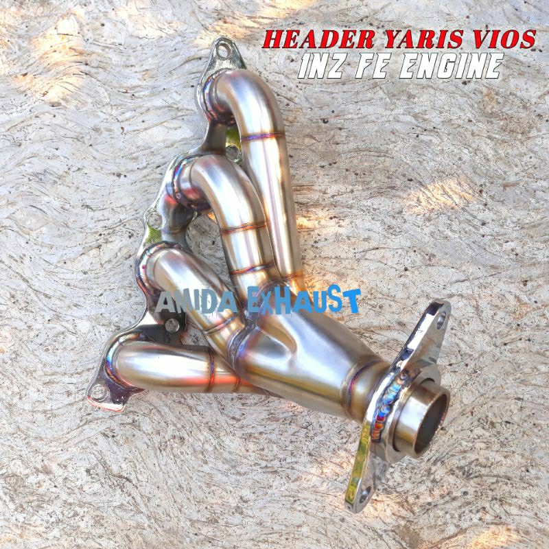 Jual Header Yaris Bakpao Lele 1NZ FE Vios Limo Gen1 Gen2 Gen3 Stainless ...