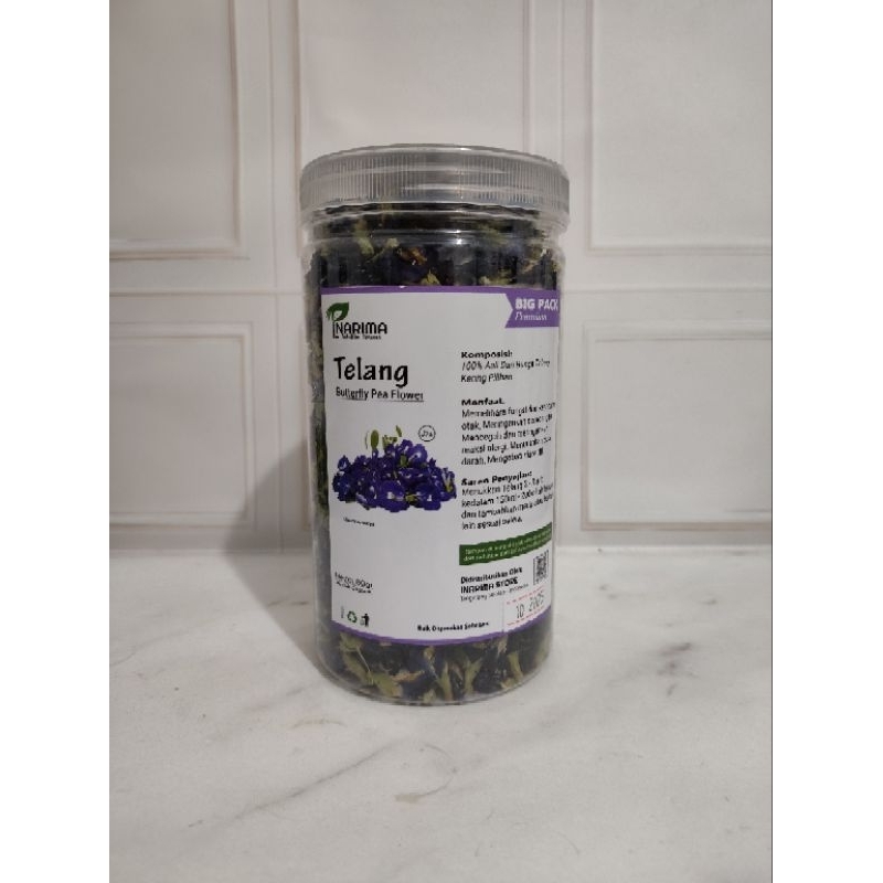 Jual Bunga Telang / Kembang Teleng Premium ORGANIK / Dried Butterfly ...