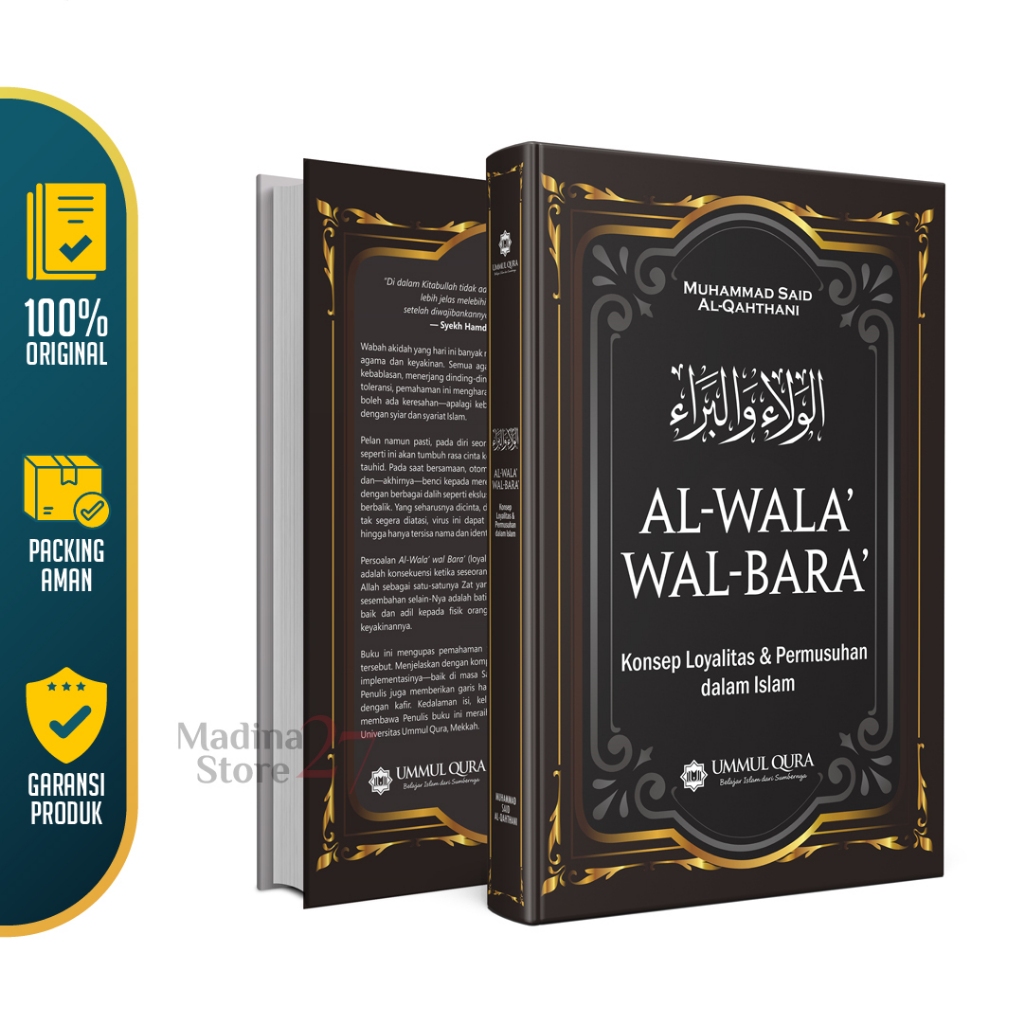 Jual Buku Al-Wala Wal-Bara Ummul Qura Konsep Loyalitas & Permusuhan ...