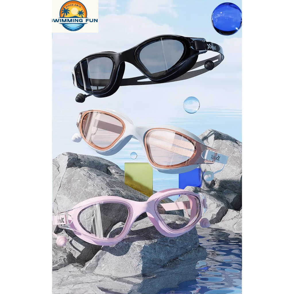 Jual Swimming Fun - Kacamata Renang Anti Fog dan pelindung telinga ...