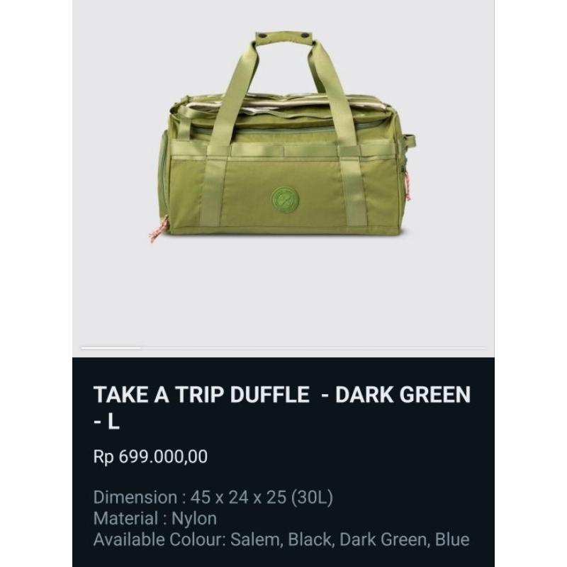 Jual export duffle bag L | Shopee Indonesia