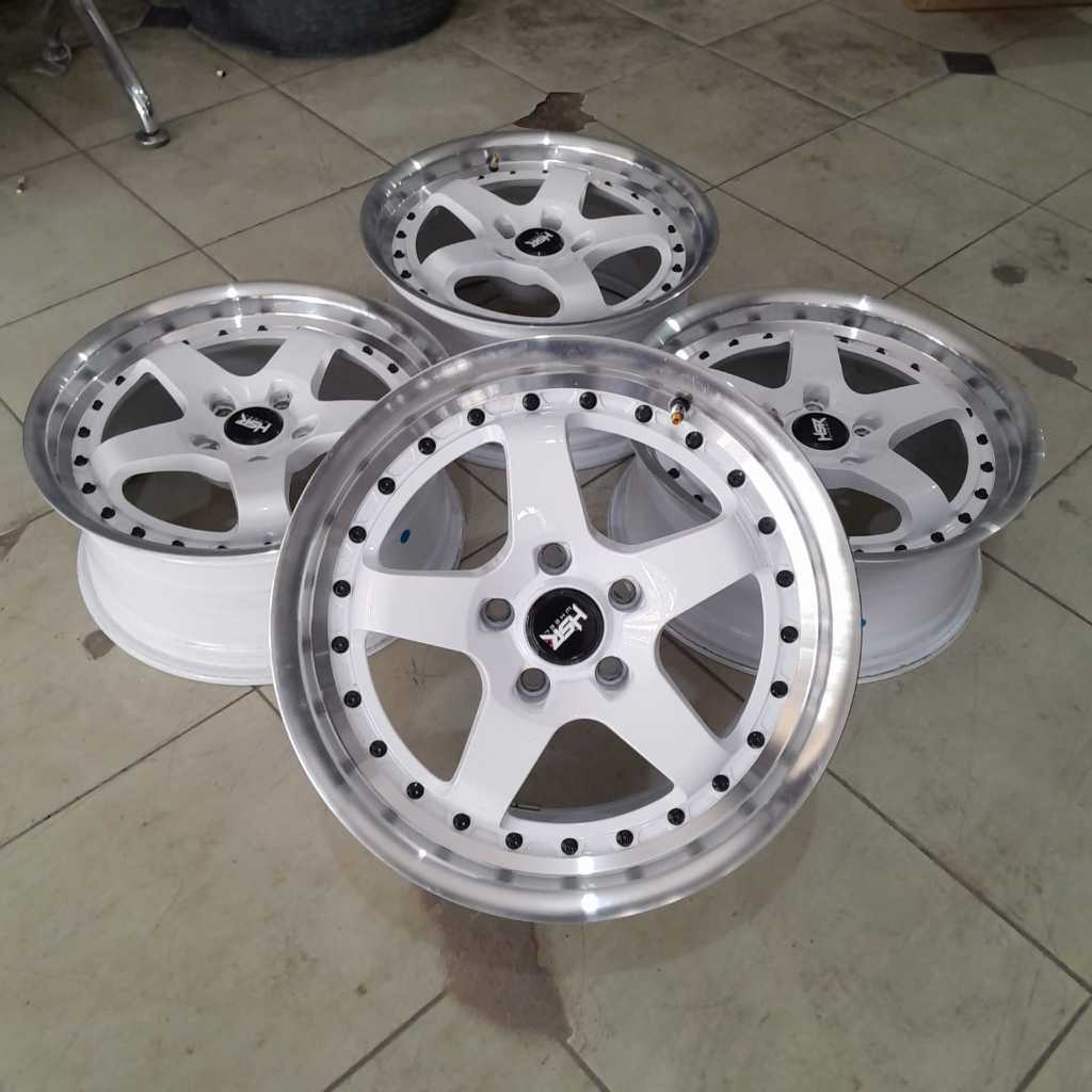 Jual VELG MOBILBEKAS HSR BOB HSR RING 17 LEBAR 7,5/8,5 PCD 5X114 ET 42/35 UNTUK X PANDER HRV BRV ...