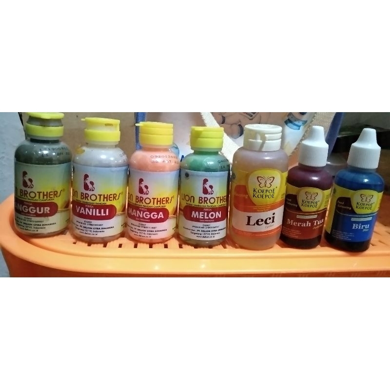 Jual Pasta perisa pewarna essens merk Lion Brother / Kupu2 | Shopee ...