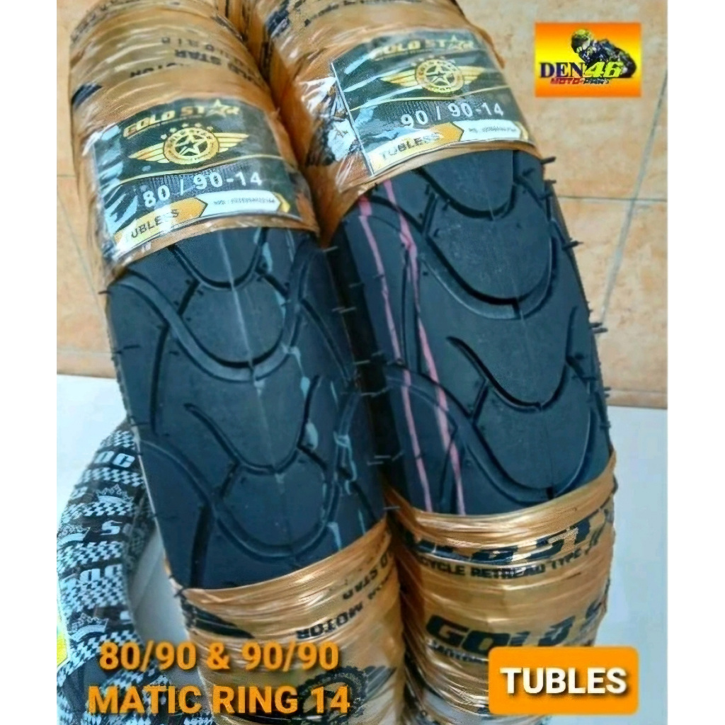 Jual ban matic tubless ukuran 80/90 14 dan 90/90 14 ban beat vario mio ...