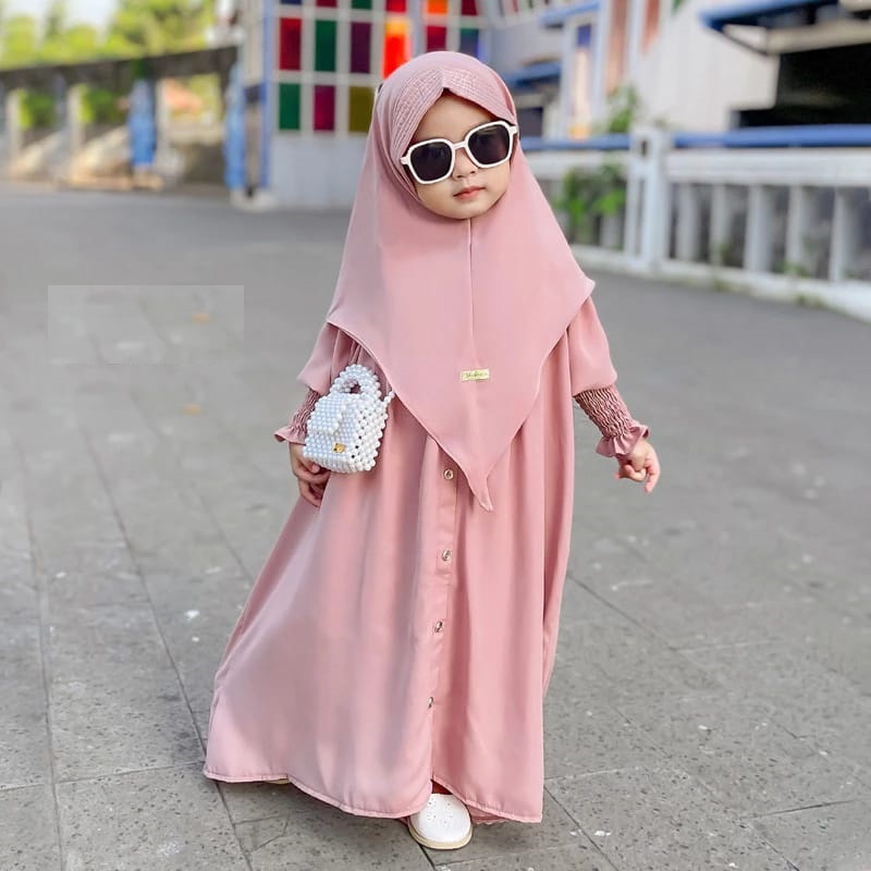 Jual ZAHRA SYAR'I KIDS SET KHIMAR GAMIS ANAK TERBARU M, L, XL/GAMIS ...