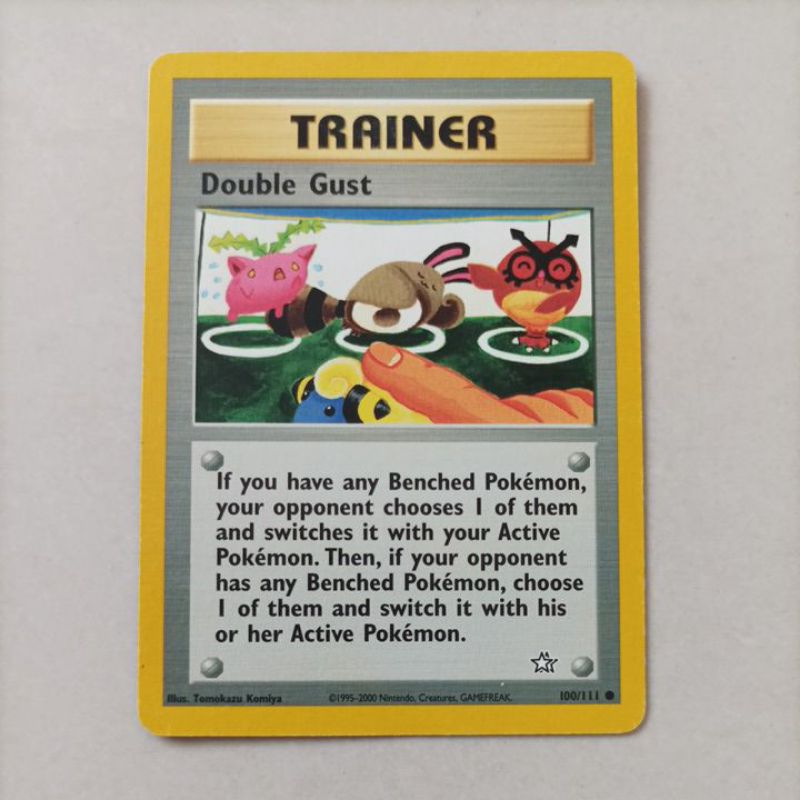 Jual POKEMON TRAINER DOUBLE GUST NEO GENESIS COMMON NON FOIL SINGLE ...