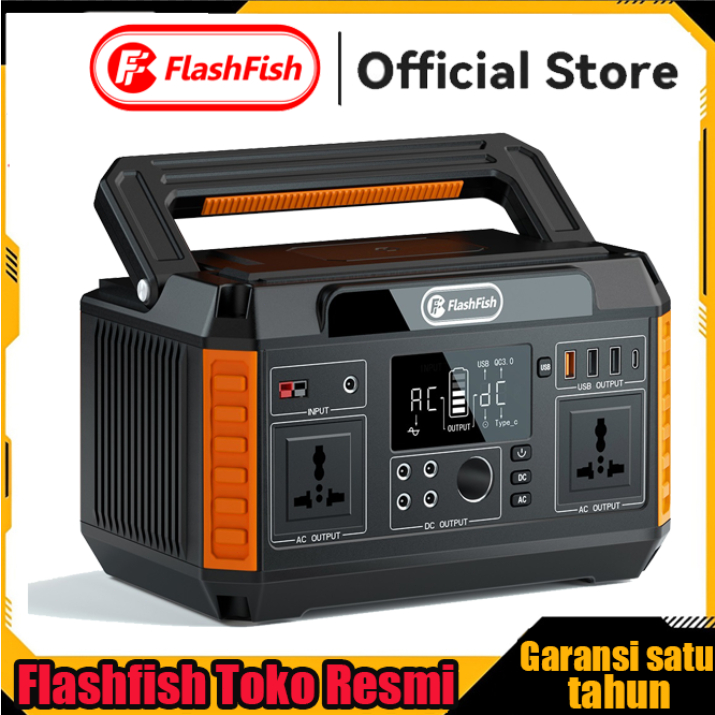 Jual Power Station Portable P60 560W Solar Cell Tenaga Surya Powerbank ...