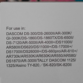 Jual Pita Ribbon Cartridge Tally Dascom 1125 1125+ 1325 1330 1140 1145 ...