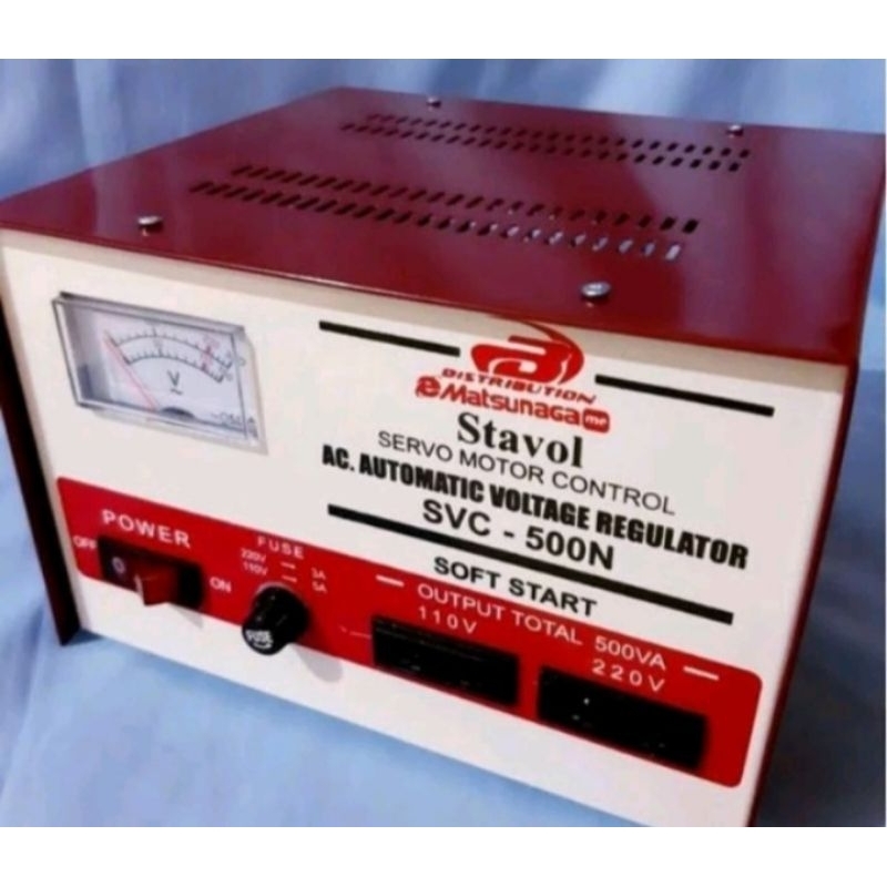 Jual Stavol Stabilizer Matsunaga SVC 500 Watt | Shopee Indonesia